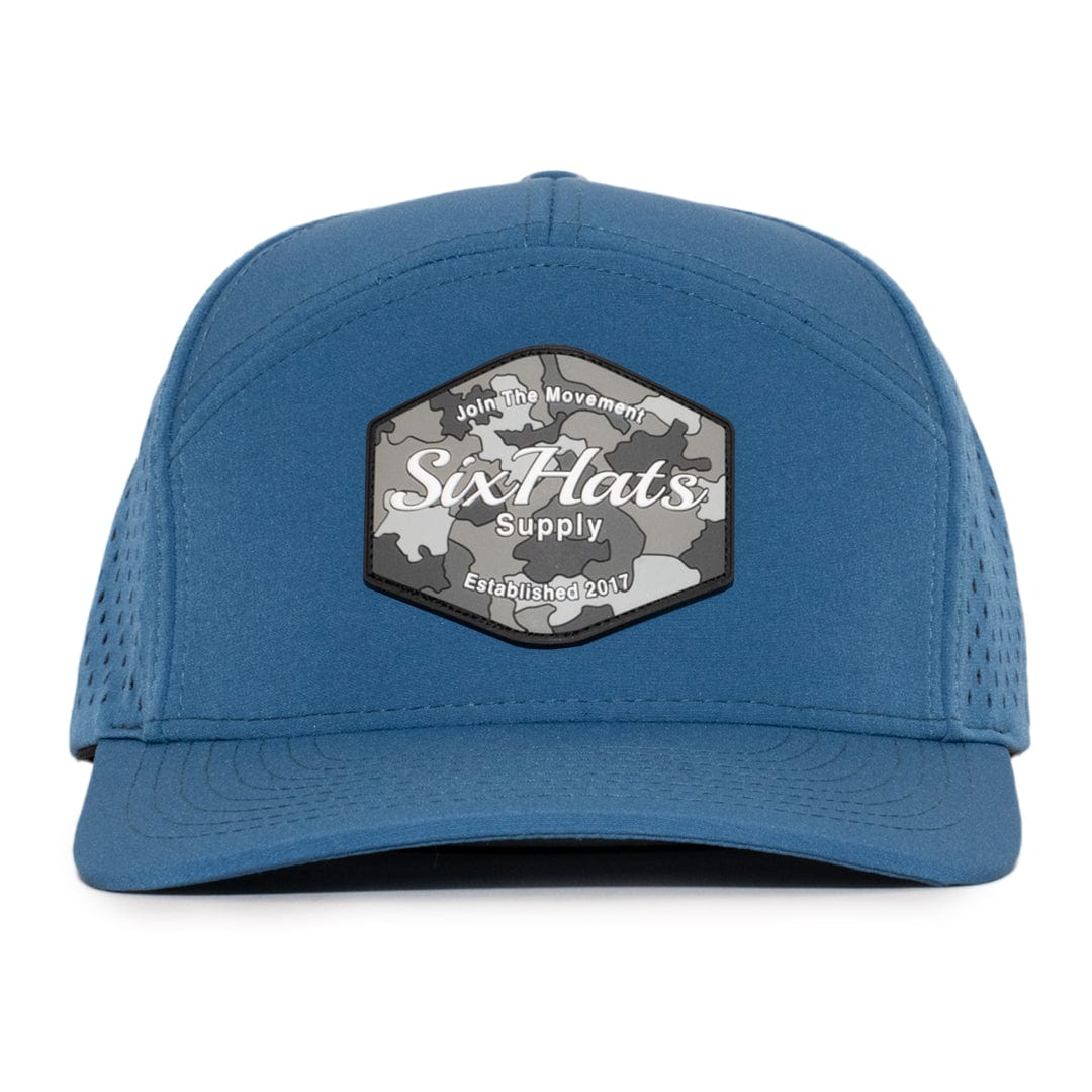 Atlantic Blue Hex Tradesman Waterproof Hat – Six Hats Supply Co