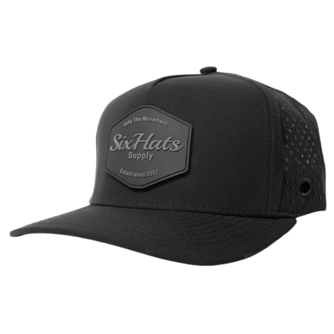 Black Hex Signature Hat | Best Online Hat Store | SixHats Supply Co ...