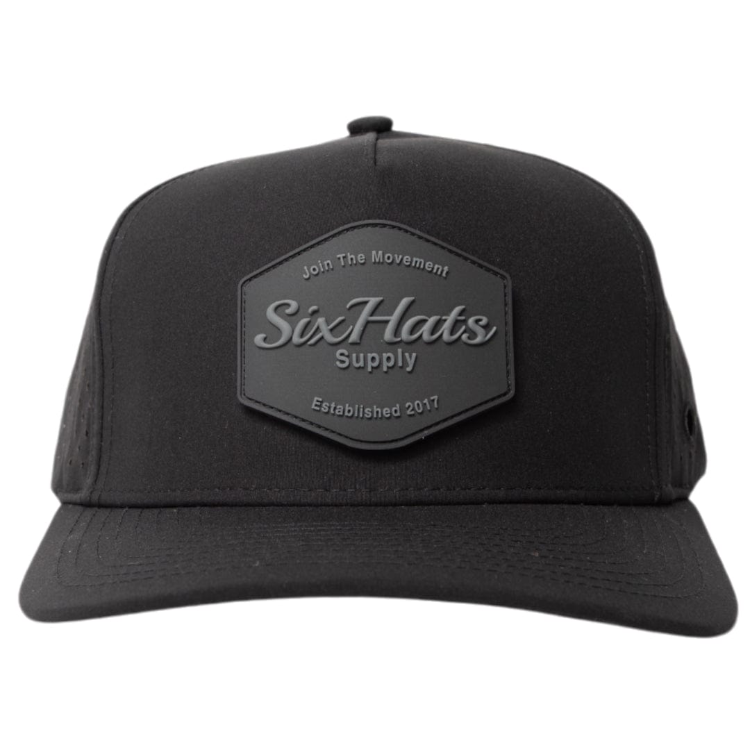 Black Hex Signature Hat | Best Online Hat Store | SixHats Supply Co ...