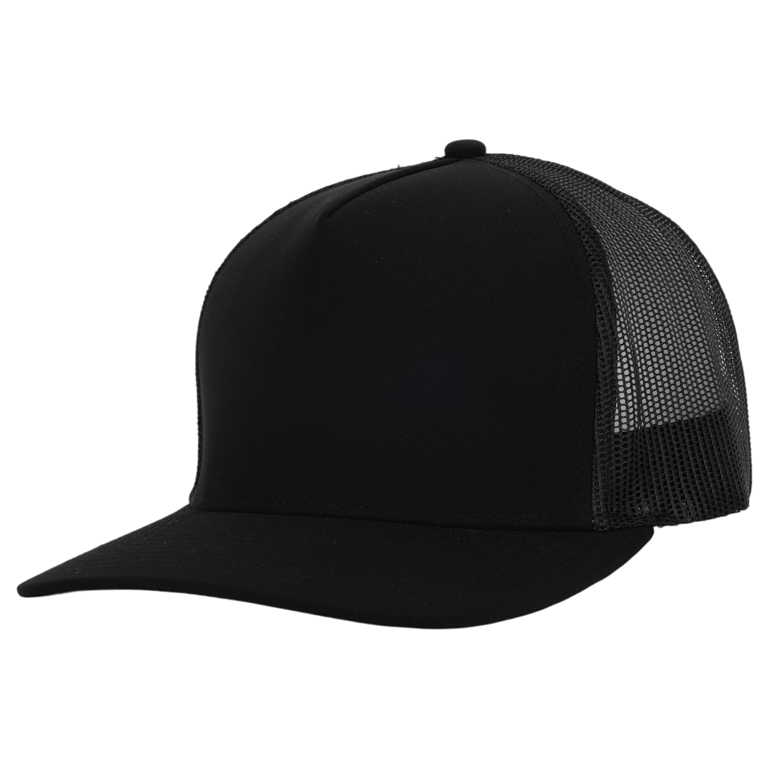 Stealth Black Mesh Signature Waterproof Hat – Six Hats Supply Co