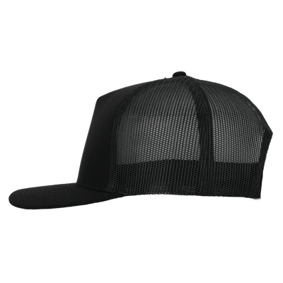Stealth Black Mesh Signature Waterproof Hat – Six Hats Supply Co