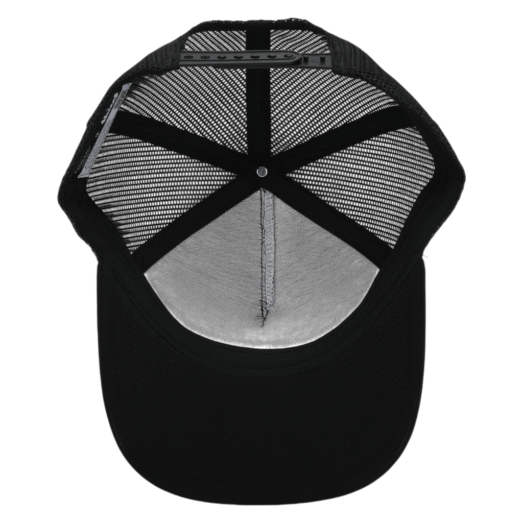 Stealth Black Mesh Signature Waterproof Hat – Six Hats Supply Co