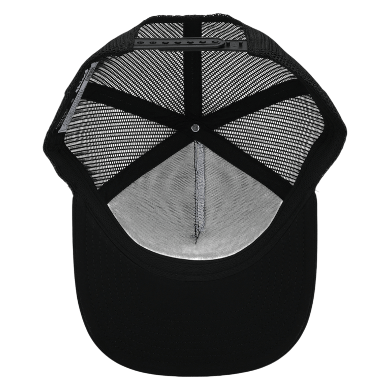 Stealth Black Mesh Signature Waterproof Hat – Six Hats Supply Co