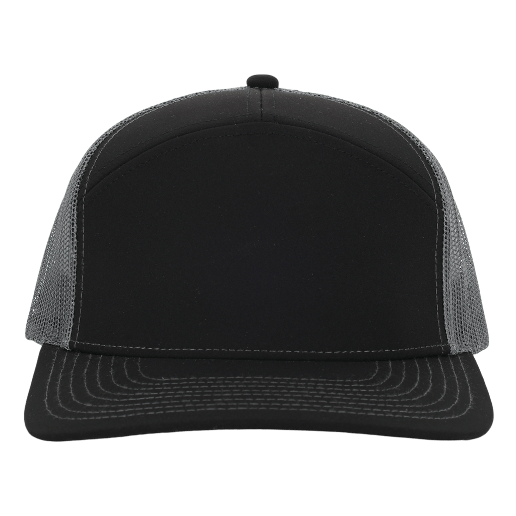 Stealth Black & Charcoal Mesh Tradesman Waterproof Hat – Six Hats Supply Co