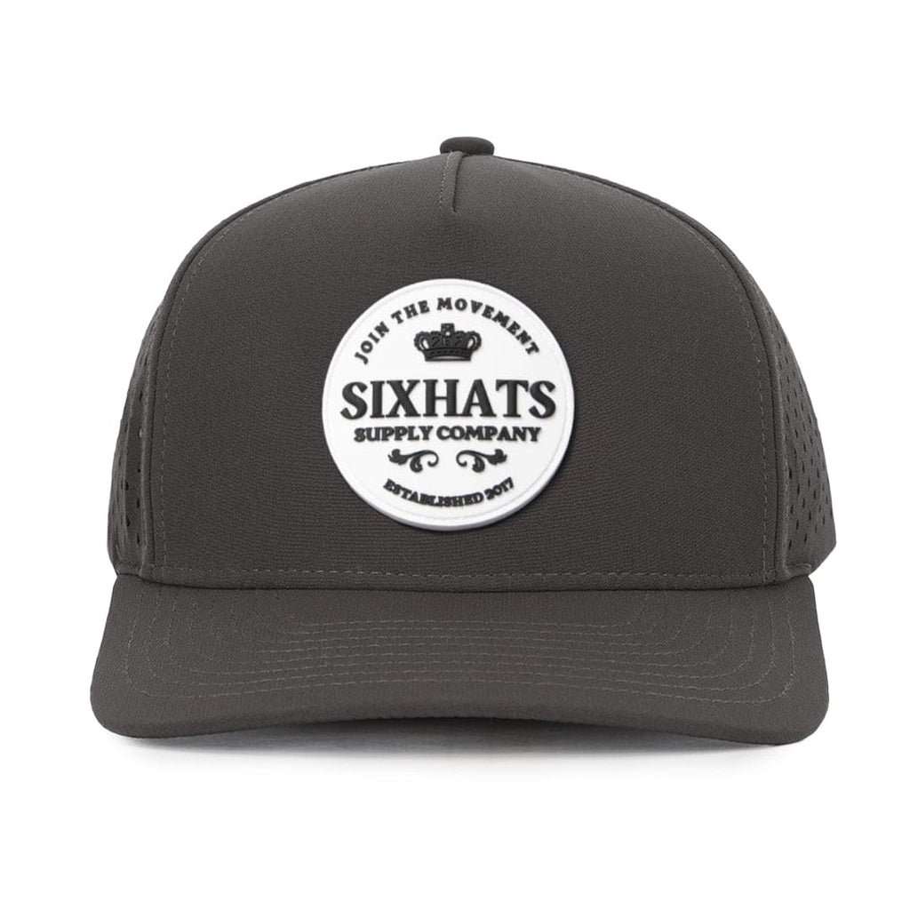 Charcoal Crown Signature Waterproof Hat | Sweat Proof Hats | Golf Hat ...