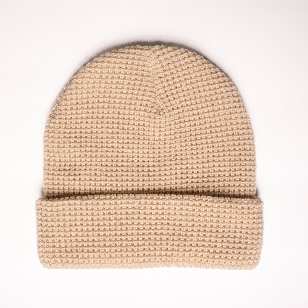 Khaki Waffle Toque – Six Hats Supply Co