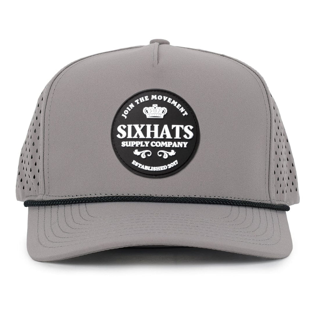 Grey Crown Signature Hat | Best Online Hat Store | SixHats Supply Co ...