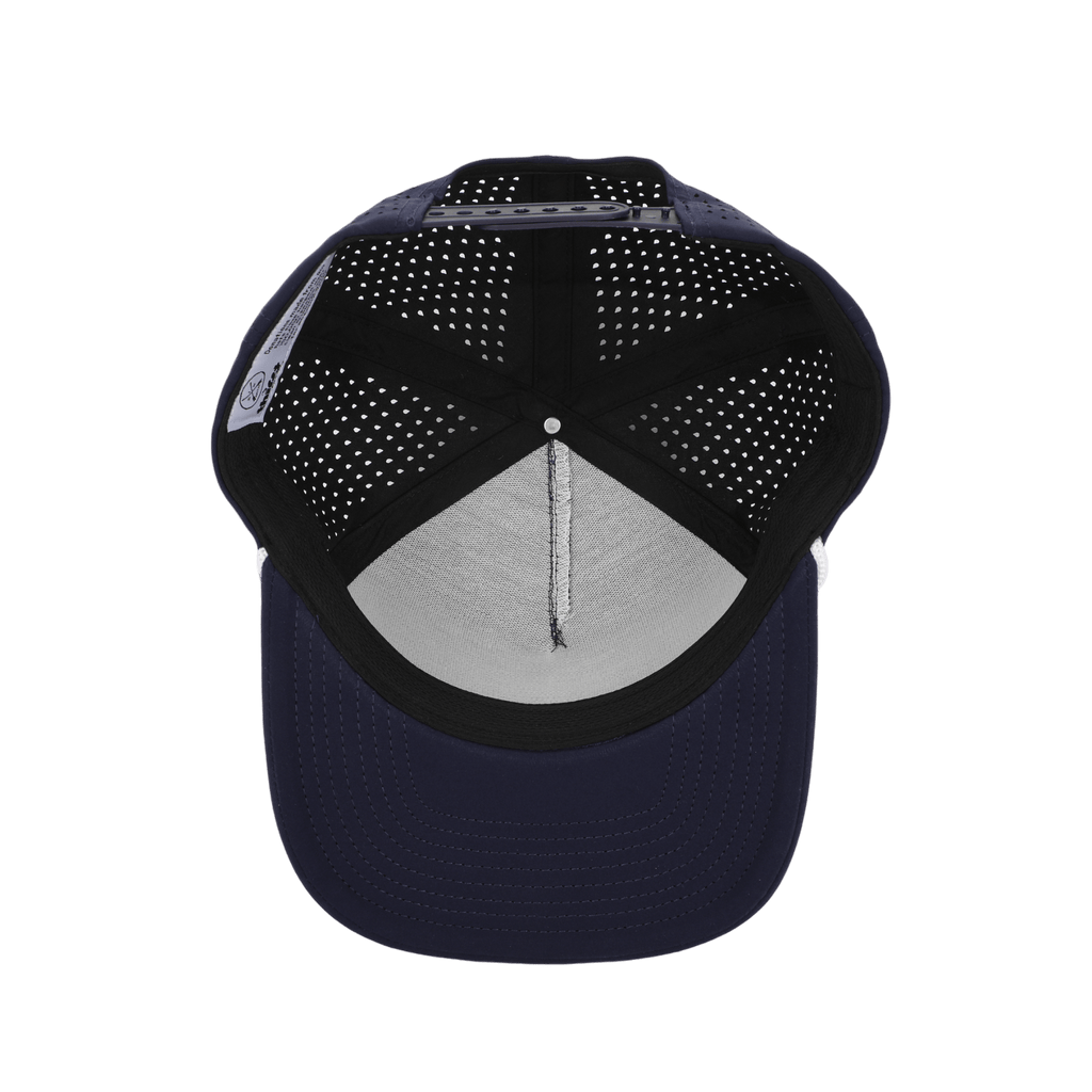 Navy Hex Signature Hat | Hats That Float | Golf Hats – Six Hats Supply Co