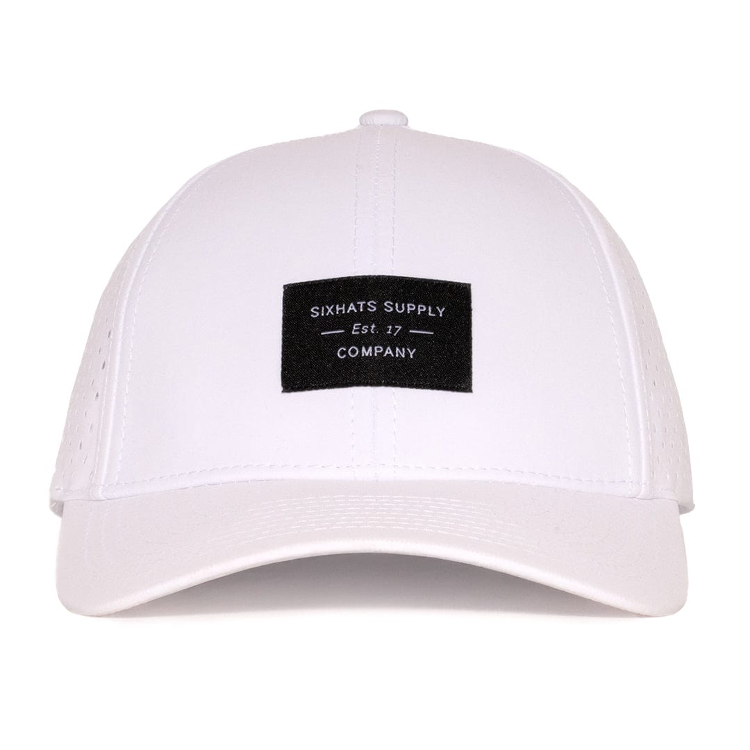 White OG Low Pro Waterproof Hat – Six Hats Supply Co