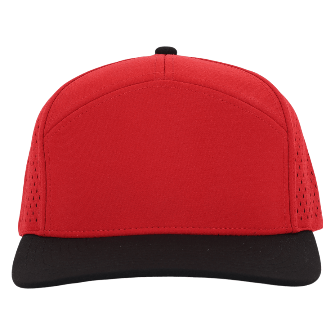 Stealth Red & Black Tradesman Waterproof Hat – Six Hats Supply Co