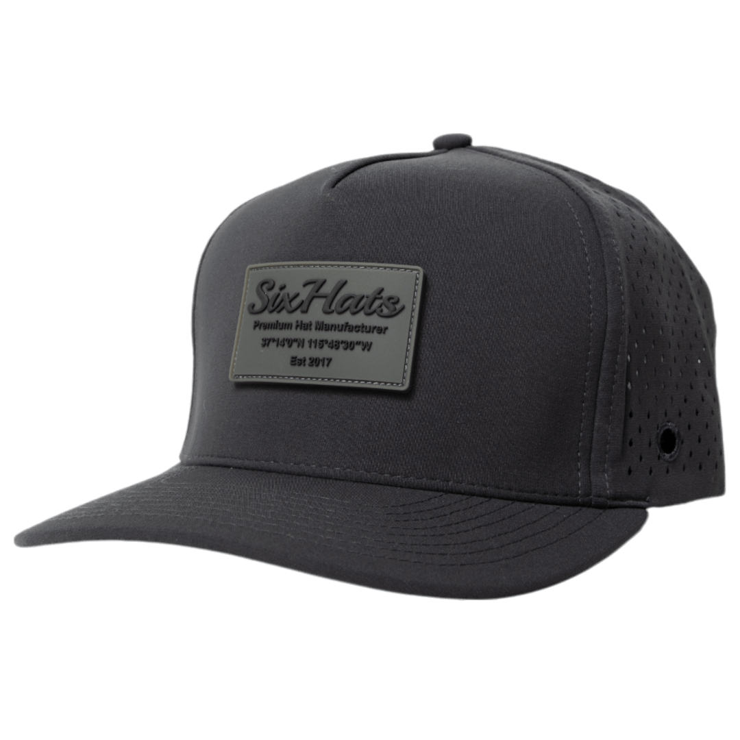 Charcoal Range Signature Waterproof Hat | Sweat Proof Hats | Golf Hat ...